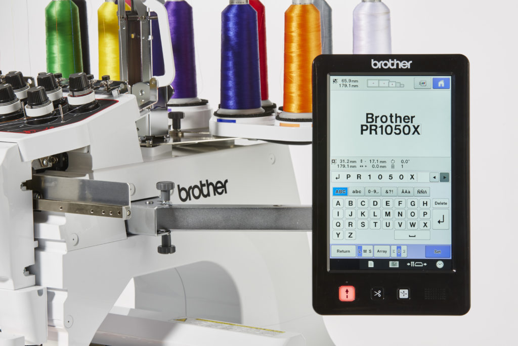 Brother Entrepreneur Pro X PR1050X Multi-Needle Embroidery Machine ...