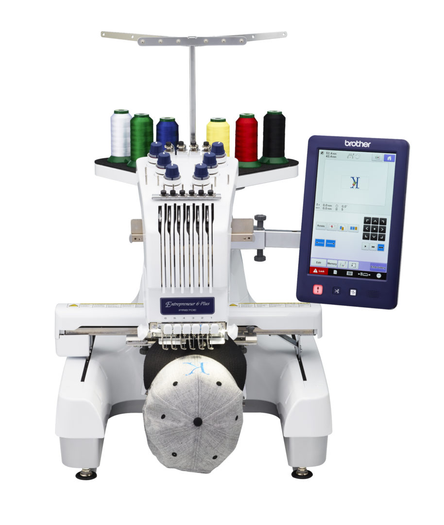 Brother Entrepreneur PR670E Multi-Needle Embroidery Machine - Moore's ...