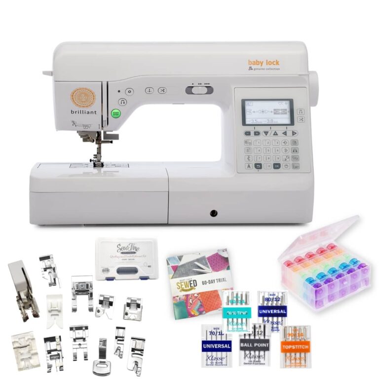Baby Lock Brilliant - Feature-rich Sewing and Quilting Machine
