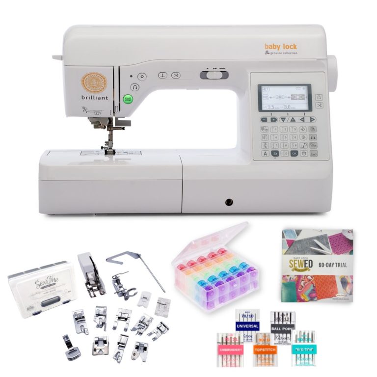 Baby Lock Brilliant - Feature-rich Sewing and Quilting Machine