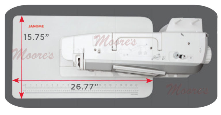 Janome Continental M7 Professional CM7P now available at Moore's