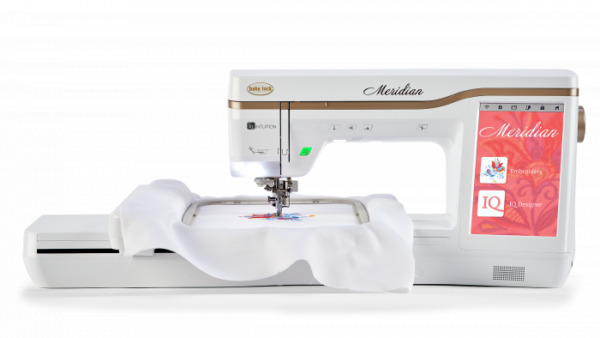 Baby lock Meridian sewing machine is available at all Moore's locations