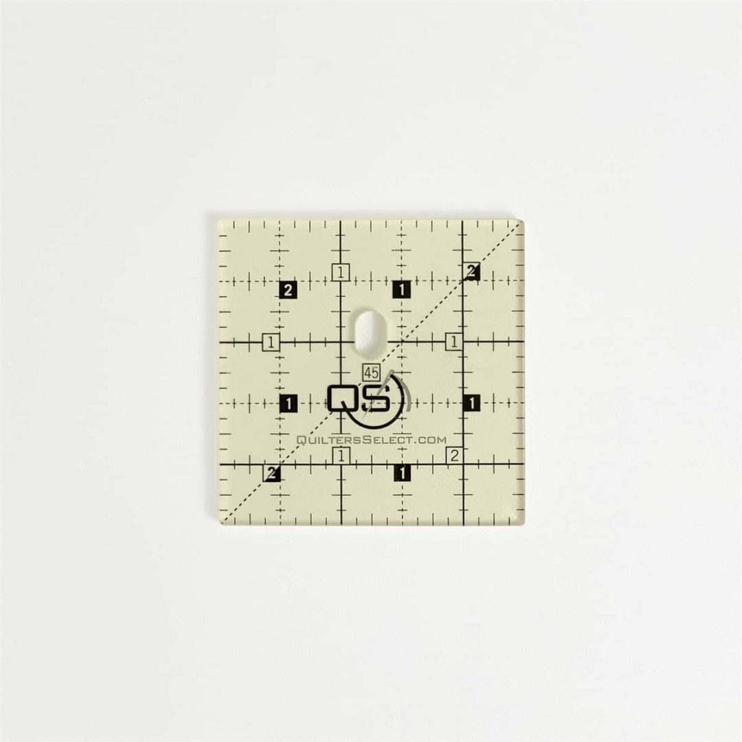 2.5" x 2.5" Ruler- Quilters Select Non-Slip 2.5" x 2.5" Ruler for Quilters