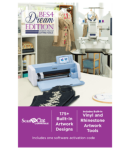 BES4 Dream Edition Software and Power Packs for machine embroidery