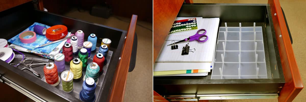 Thread Storage Spindles - safely store and transport your sewing supplies