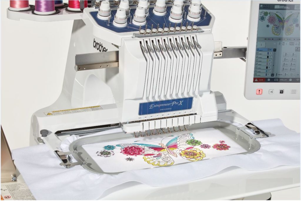 Brother PR1055X Embroidery Machine - crush your creative goals!