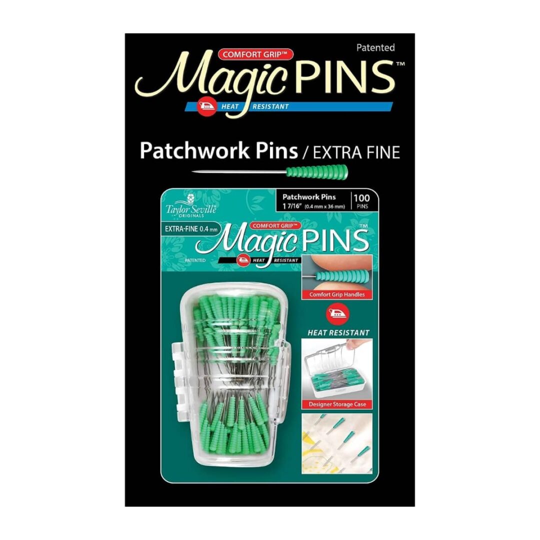 Magic Pins - Multiple Options Quilting Pins with Comfort Grip - Moore's ...