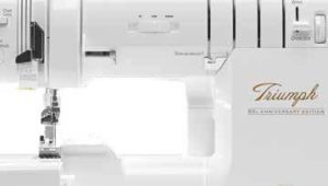Baby Lock Triumph is available at all Moore's Sewing locations