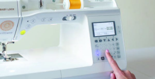 Baby Lock Brilliant - Feature-rich Sewing and Quilting Machine
