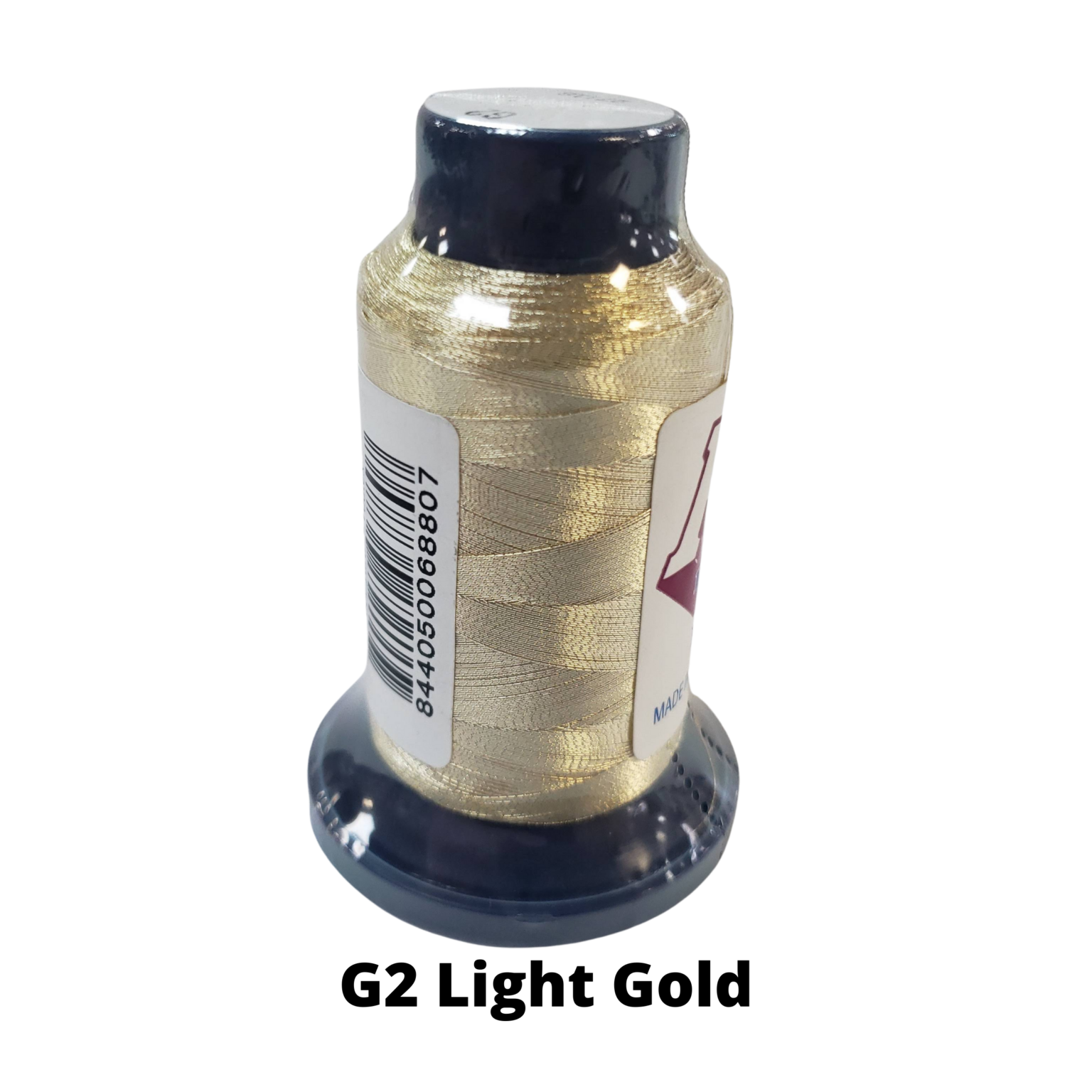 Floriani PTG2 Metallic Light Gold Thread - Moore's Sewing