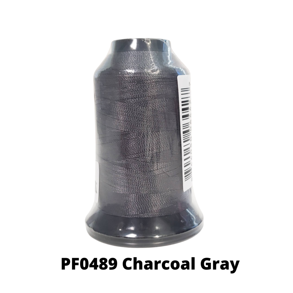 Floriani Charcoal Gray Embroidery Thread (PF0489) - Moore's Sewing