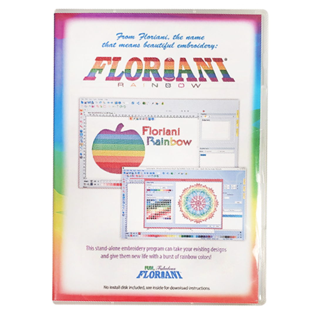 Floriani 120 Thread Set - Polyester, high-sheen embroidery thread