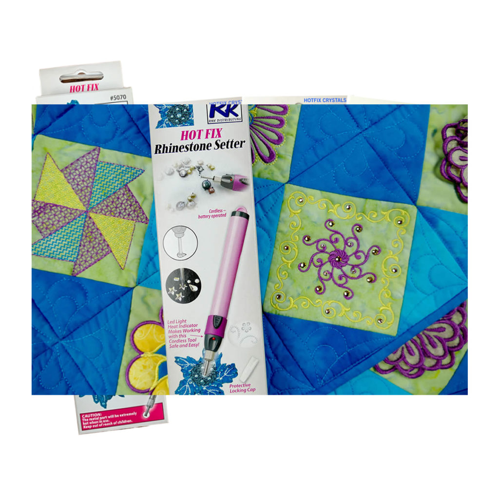 Cordless Rhinestone Setter - convenient battery powered heat setter