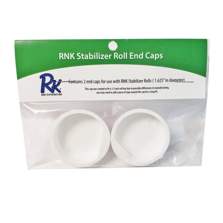1.5" End Caps - organize your RNK brand stabilizer rolls