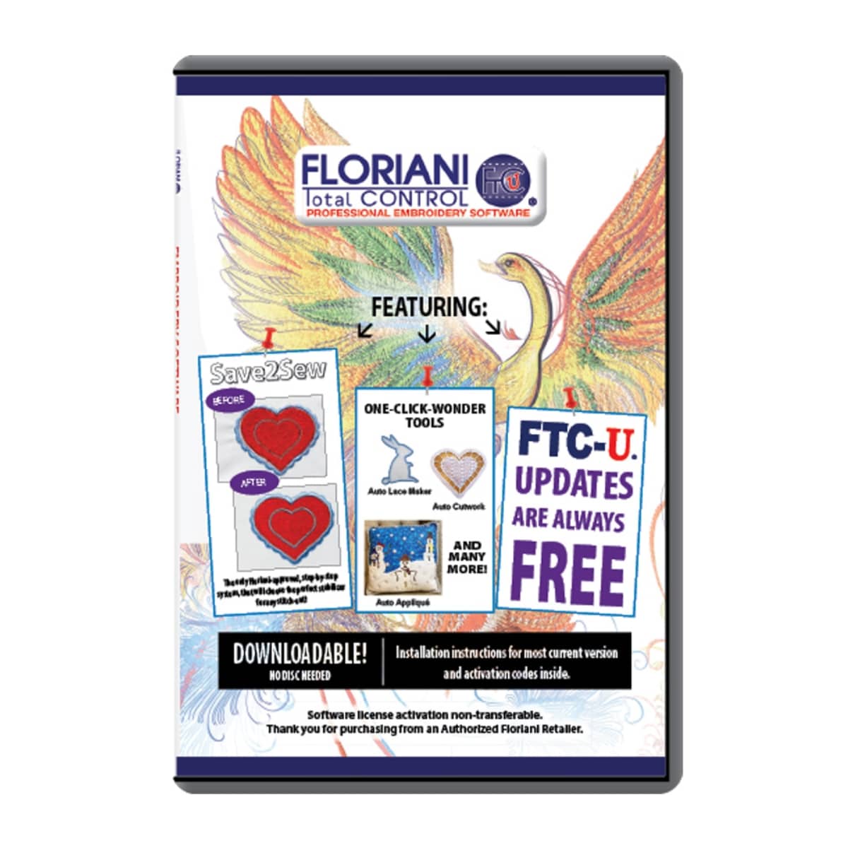 Floriani Universal Bundle Embroidery Digitizing Software- Moore's Sewing