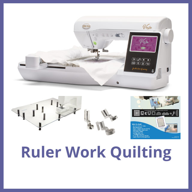 Ruler Work Quilting - Moore's Sewing