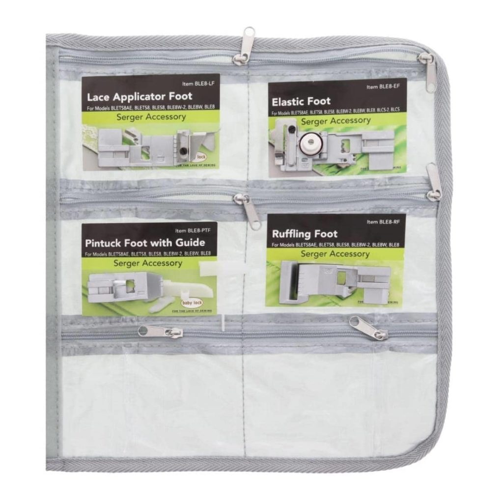 Baby Lock Accolade/Evolution Foot Kit - 16 pieces- Moore's Sewing