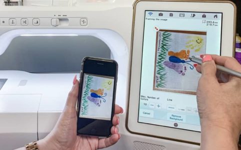 Baby Lock Solaris Vision Embroidery Machine - Moore's Sewing