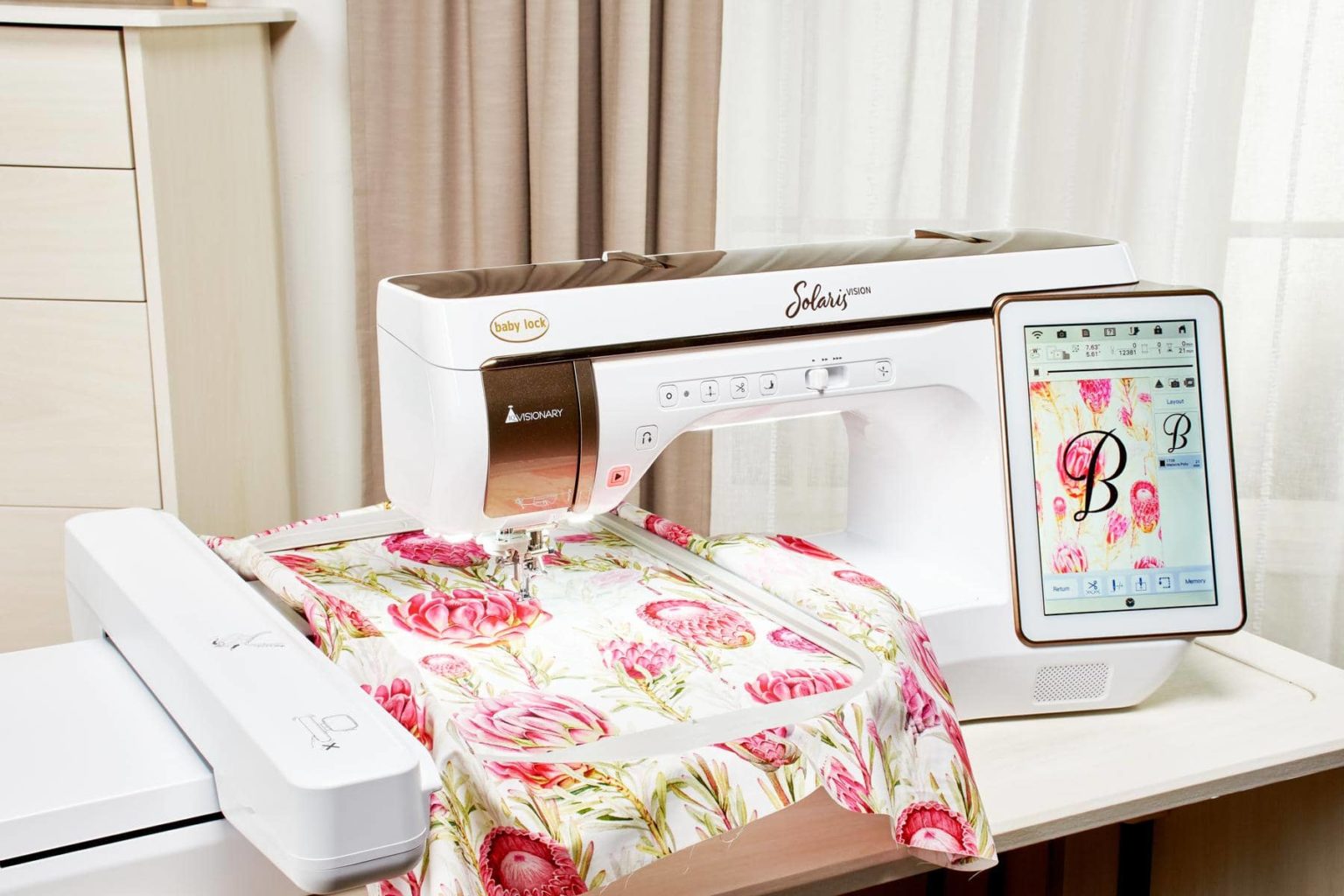 Baby Lock Solaris Vision Embroidery Machine - Moore's Sewing