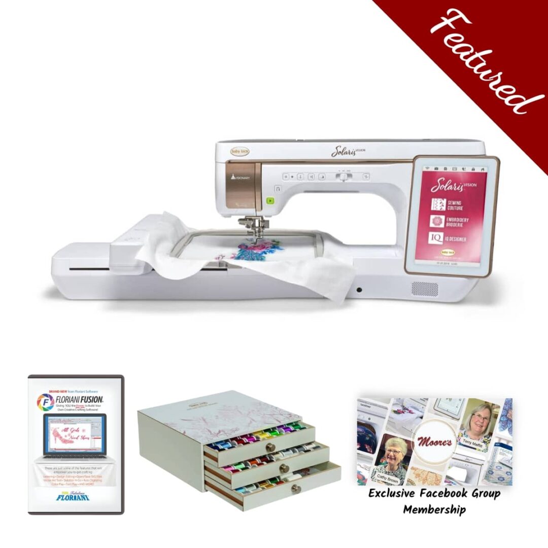 Baby Lock Solaris Vision Embroidery Machine - Moore's Sewing