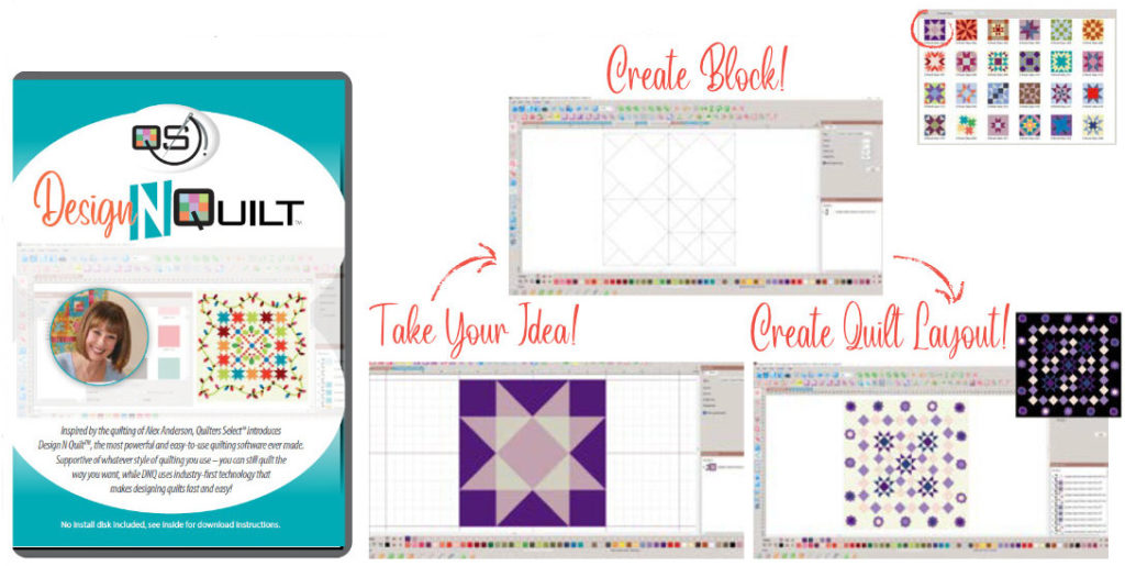 Quilters Select Design N Quilt Software - Moore's Sewing