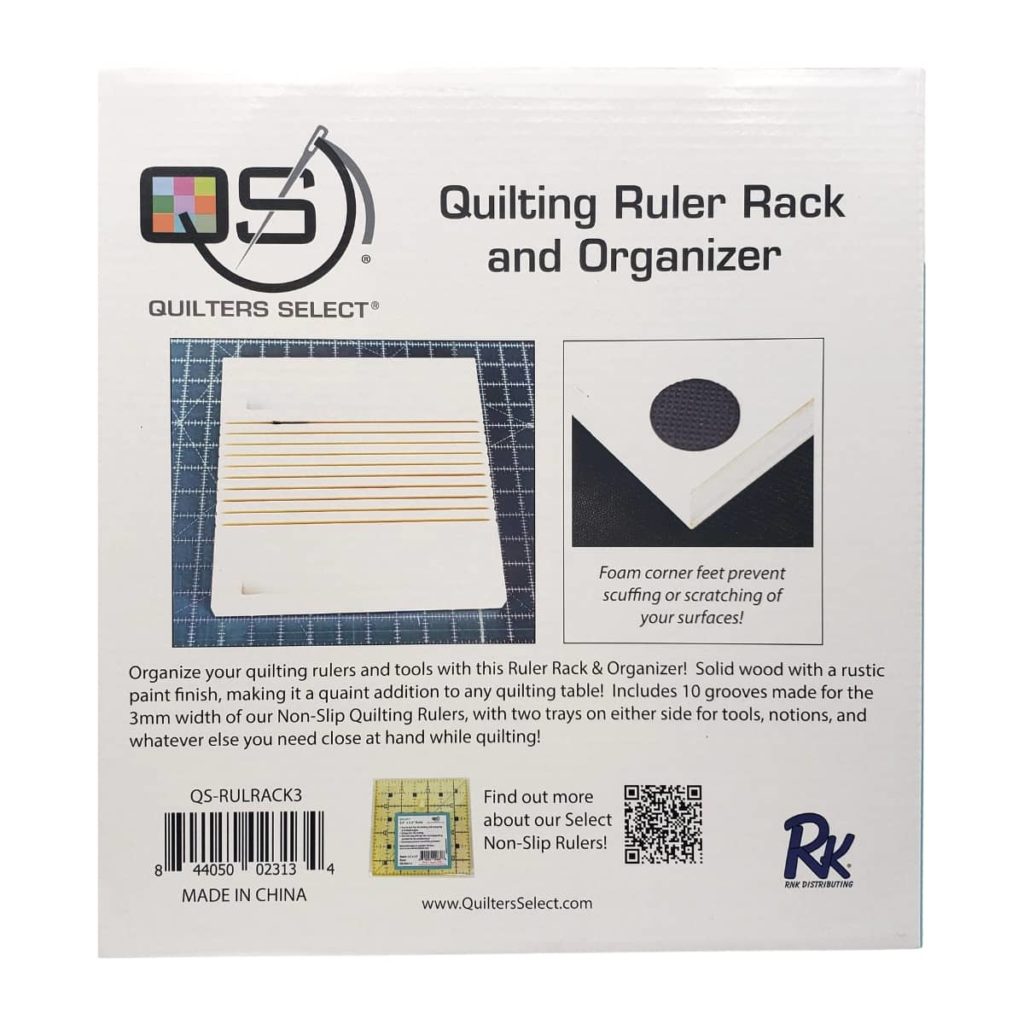 Quilters Select Ruler Rack and Organizer - Moore's Sewing