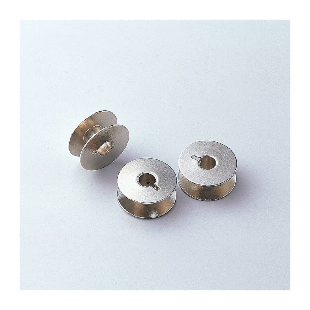 Juki Metal L Bobbins - Moore's Sewing