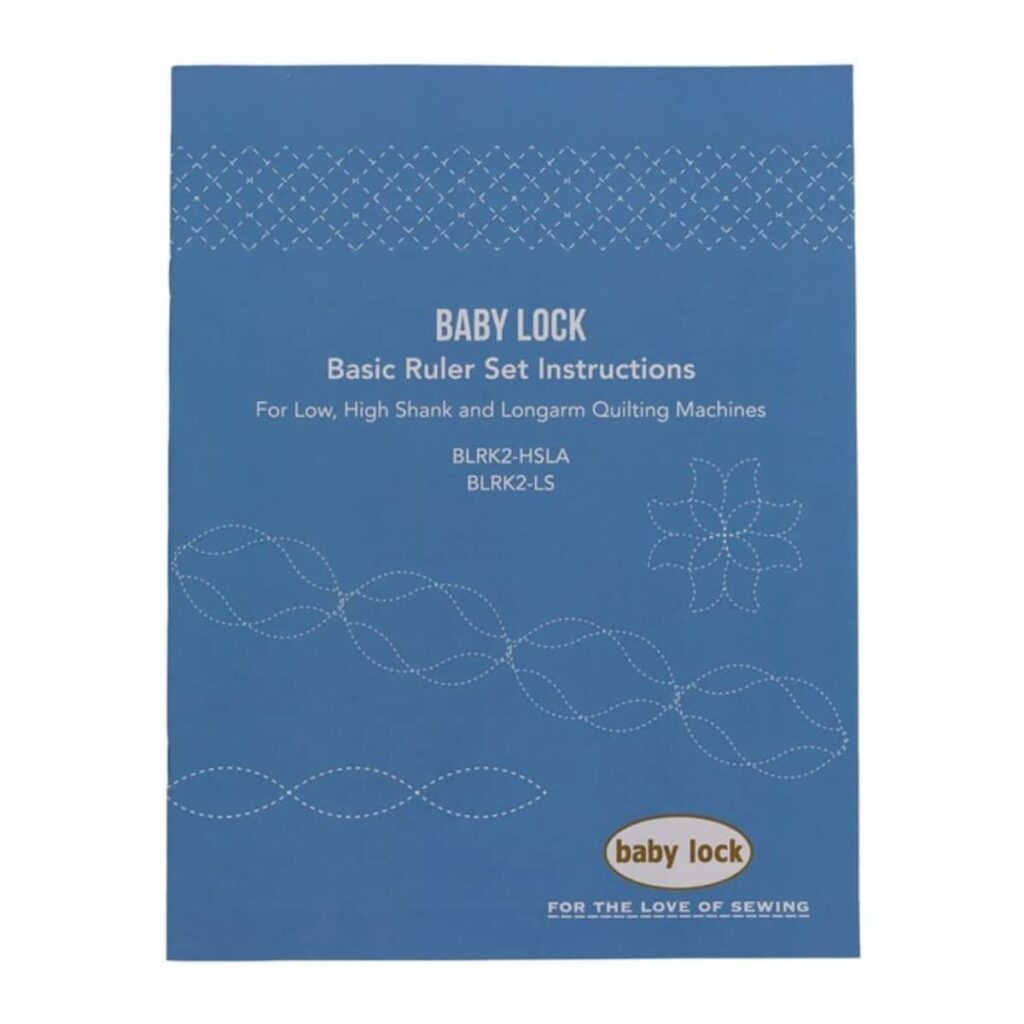 Baby Lock High Shank & Longarm Ruler Set - Moore's Sewing