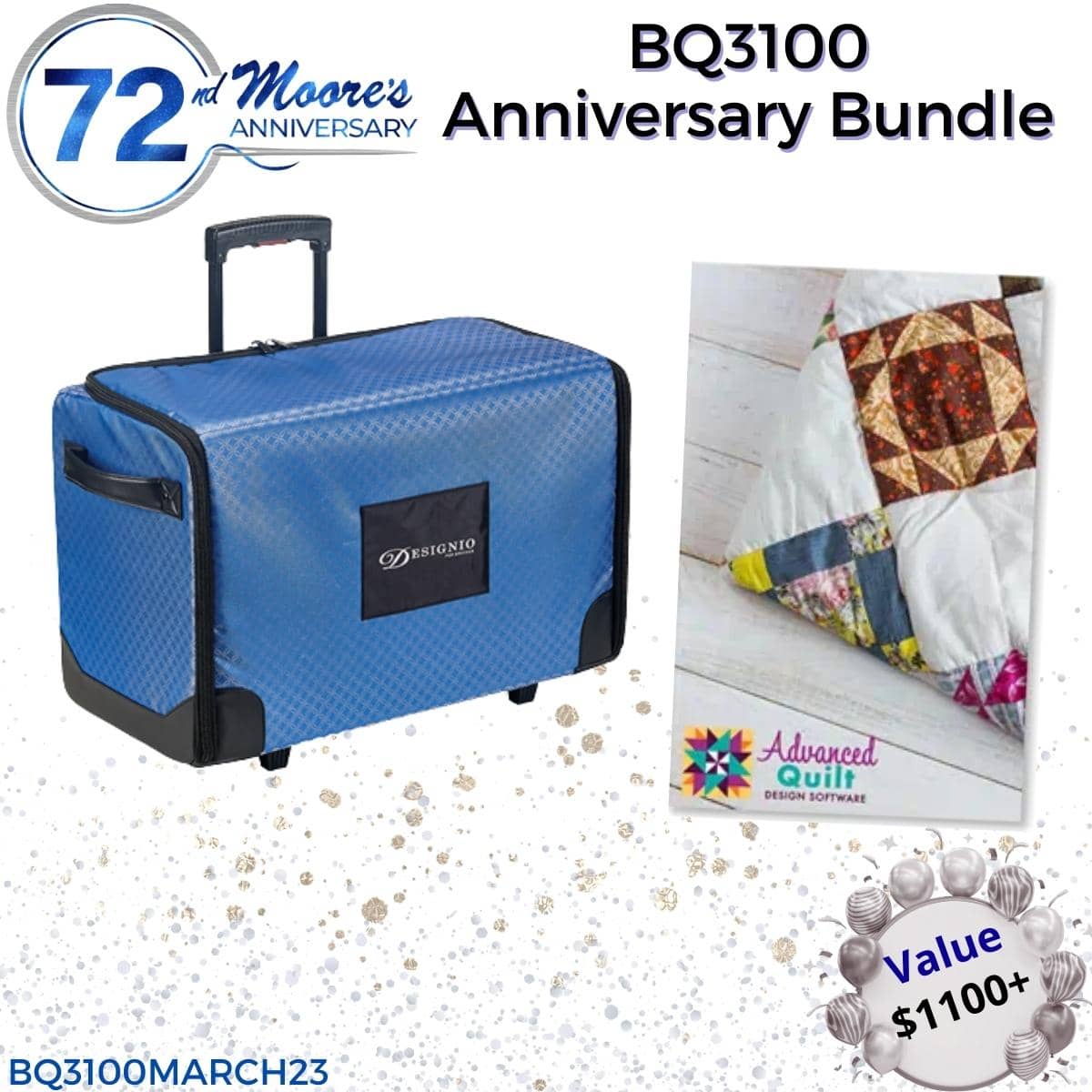 Brother Innov-ís BQ3100 quilting machine- Moore's Sewing