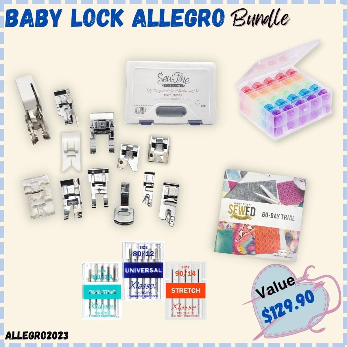 Baby Lock Allegro Quilting and Sewing Machine - Moore's Sewing