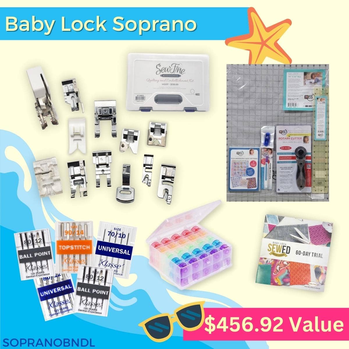 Baby Lock Soprano Sewing and Quilting Machine - Moore's Sewing