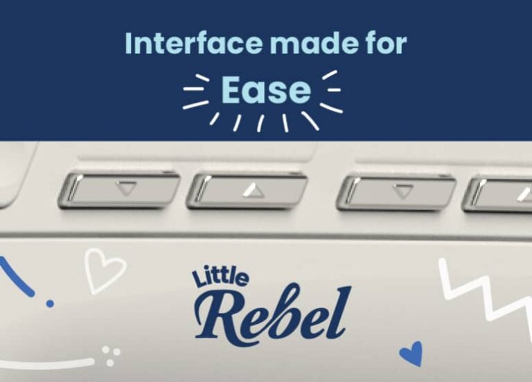 Grace Little Rebel Straight-Stitch Machine- Moore's Sewing