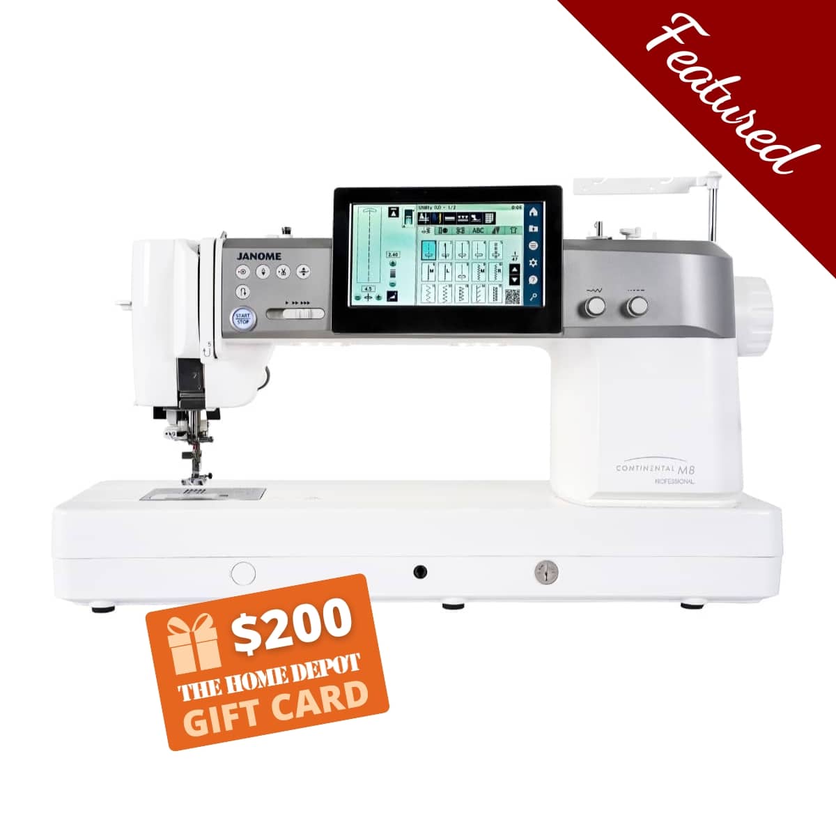 Janome Continental M8 Professional