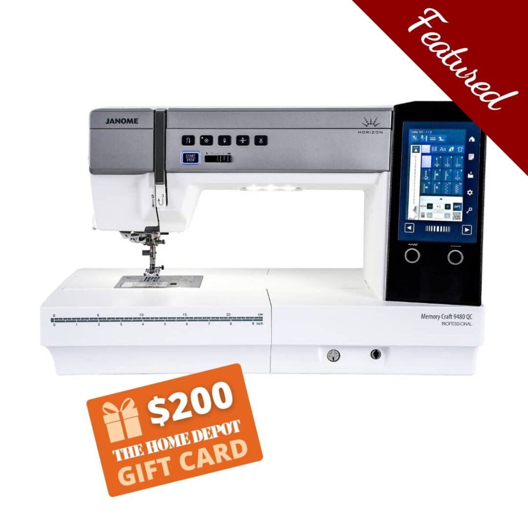 Janome Memory Craft 9480 QCP Sewing Machine-Moore's Sewing