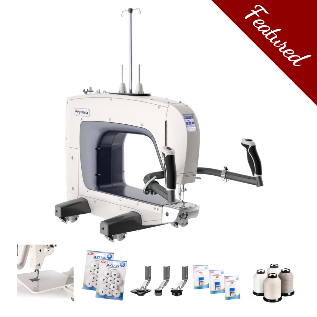 Grace Q'nique 16X Midarm Quilting Machine - Moore's Sewing