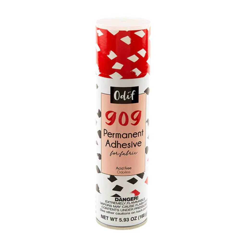 Odif 909 Permanent Fabric Spray Adhesive - Moore's Sewing