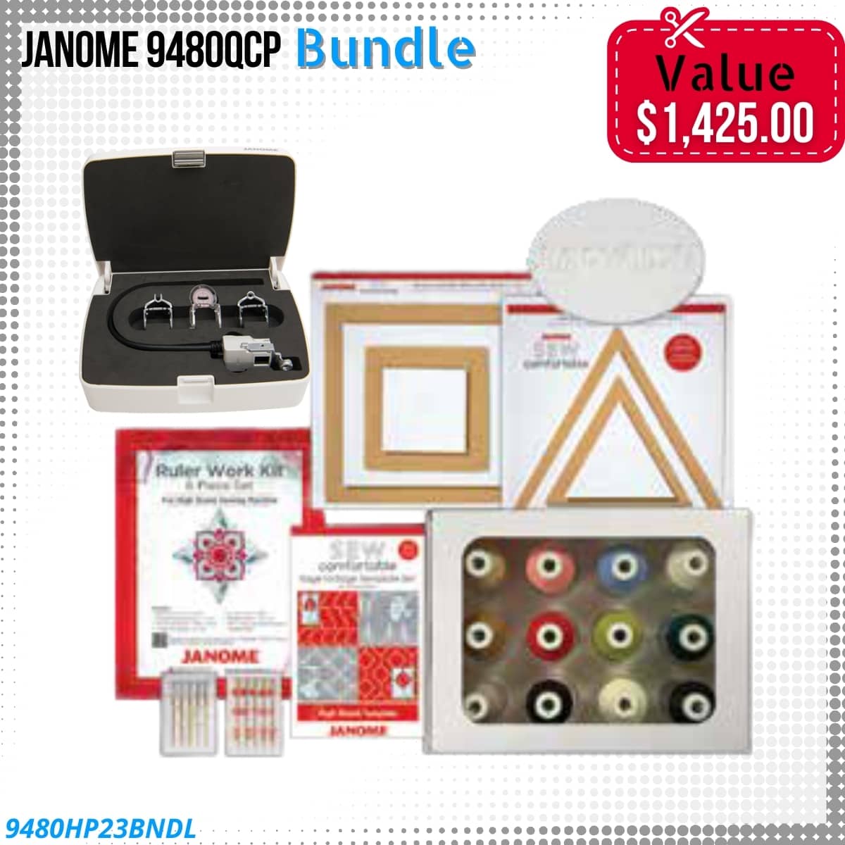 Janome Memory Craft 9480 QCP Sewing Machine-Moore's Sewing