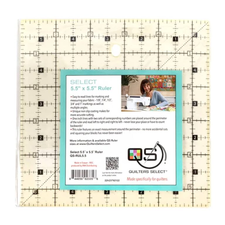 Quilters Select 5.5" x 5.5" Ruler - Moore's Sewing
