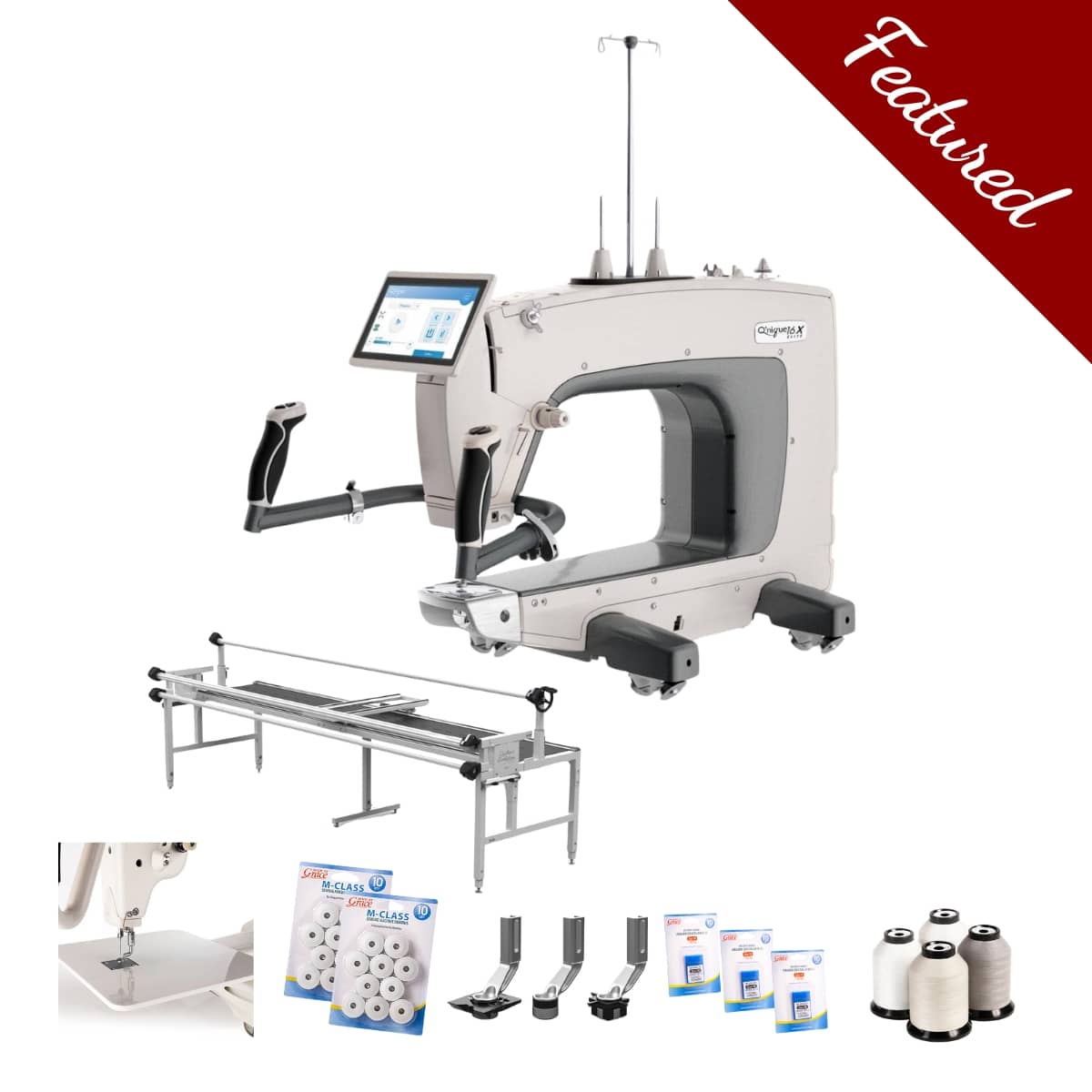 Grace Q'nique 16X Elite Midarm Quilting Machine - Moore's Sewing
