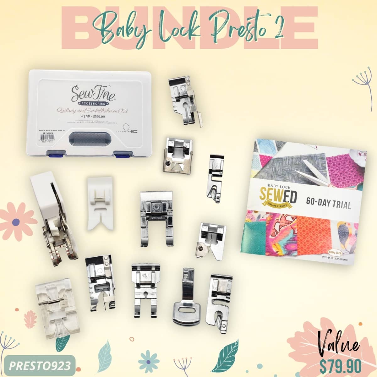 Baby Lock Presto 2 Bundle - Moore's Sewing