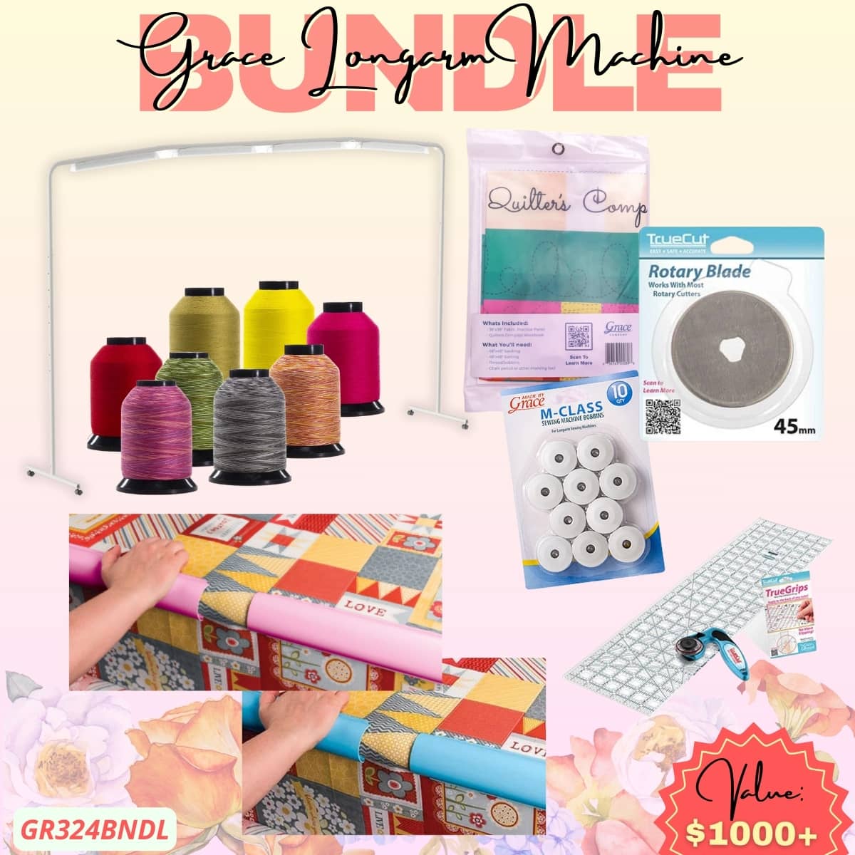 Grace Q'nique 19X Quilting Machine - Moore's Sewing