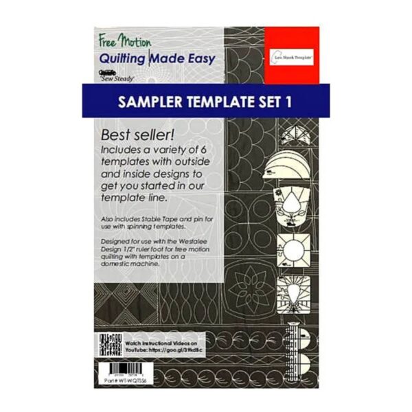 Sew Steady Sampler Set of Quilting Templates - Moore's Sewing