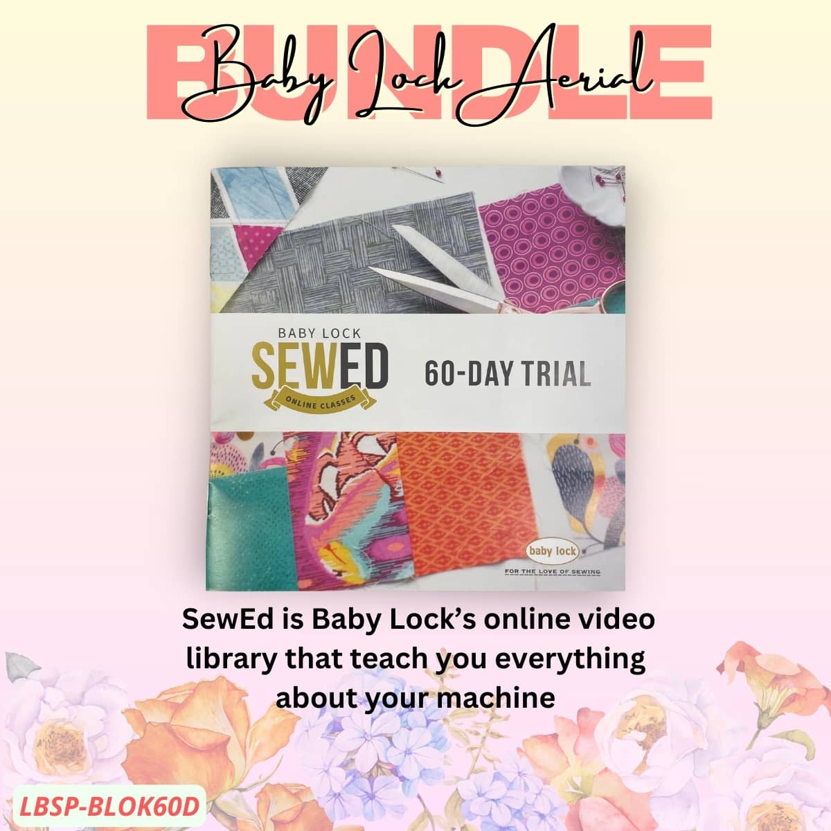 Baby lock Aerial sewing machine is on sale now at Moore's