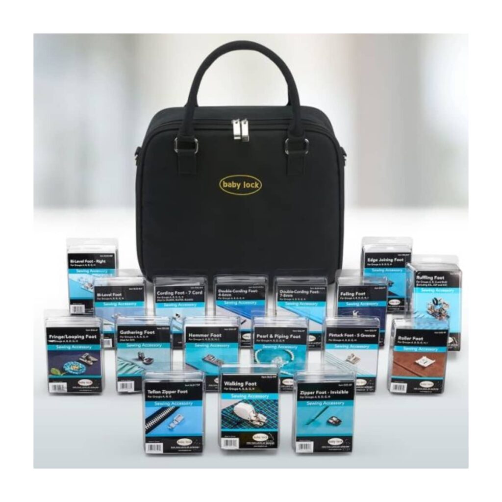 Baby Lock Presser Foot Kit - 17-piece - Moore's Sewing