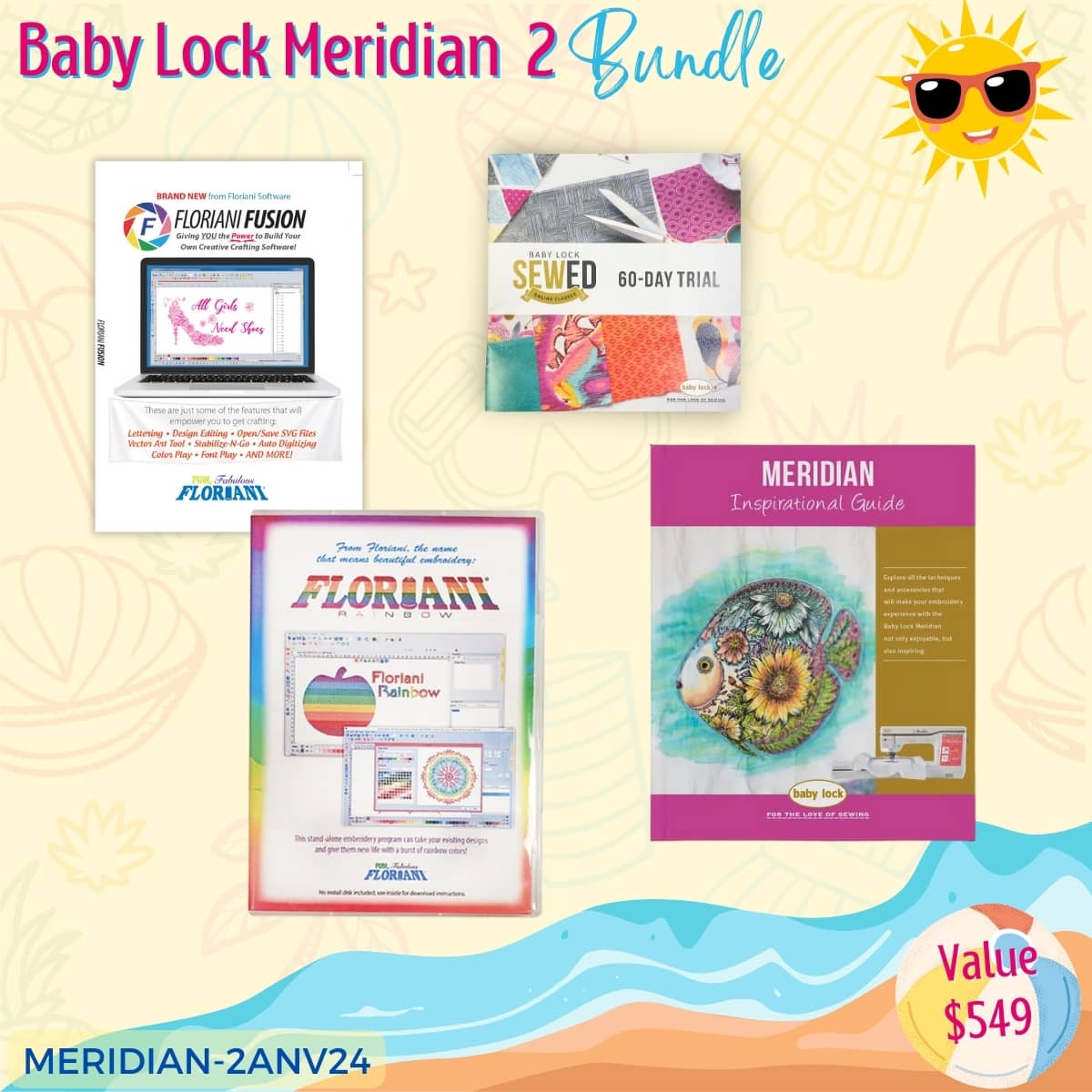 Baby Lock Meridian 2 Bundle - Moore's Sewing