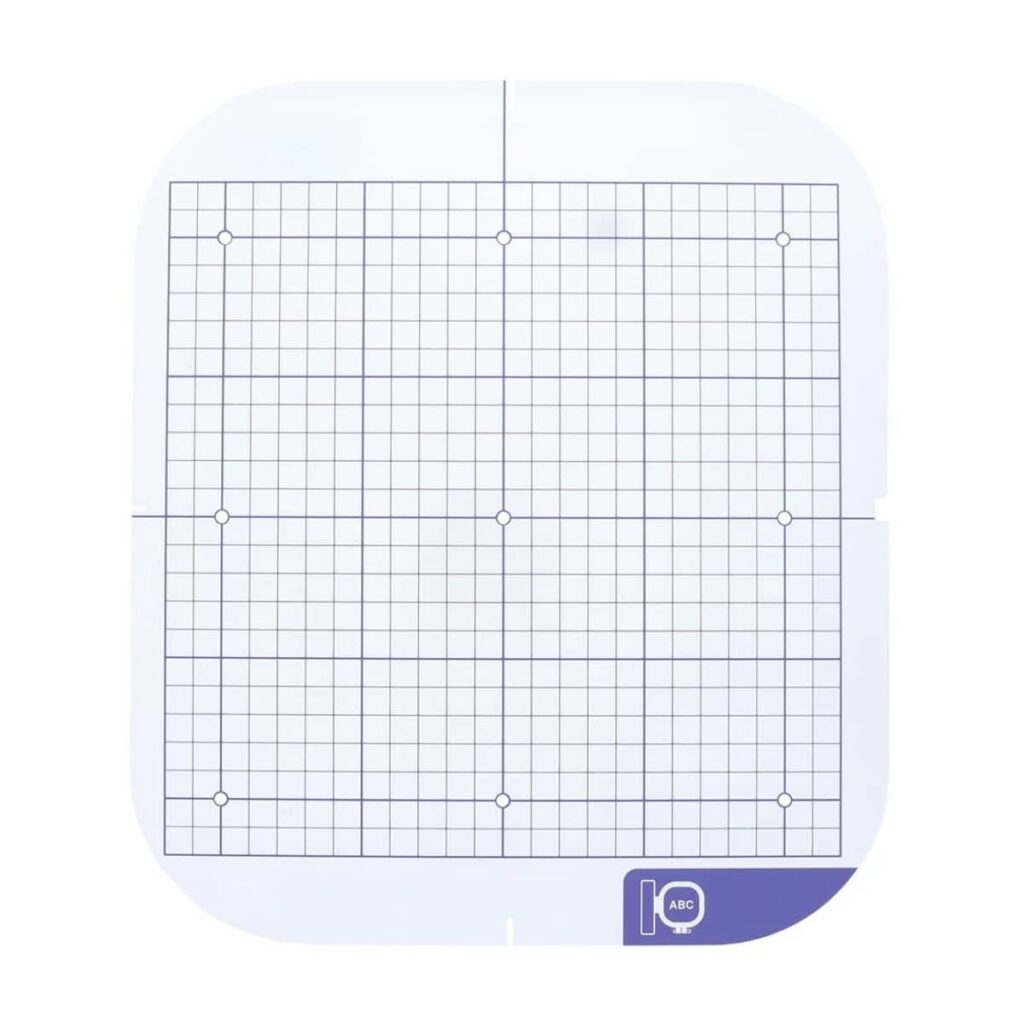 Baby Lock 9.5" x 9.5" Embroidery Grid Sheet - Moore's Sewing