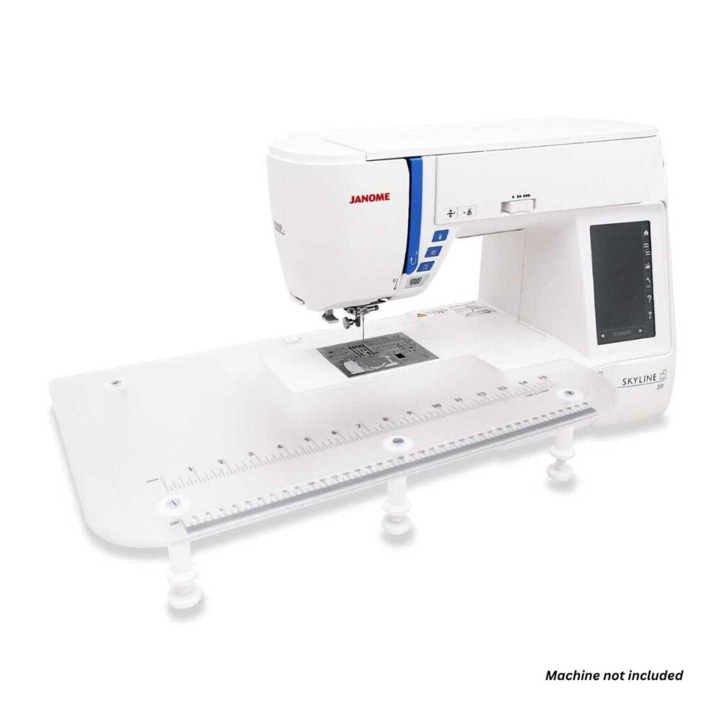 Janome Skyline Extra Wide Extension Table - Moore's Sewing