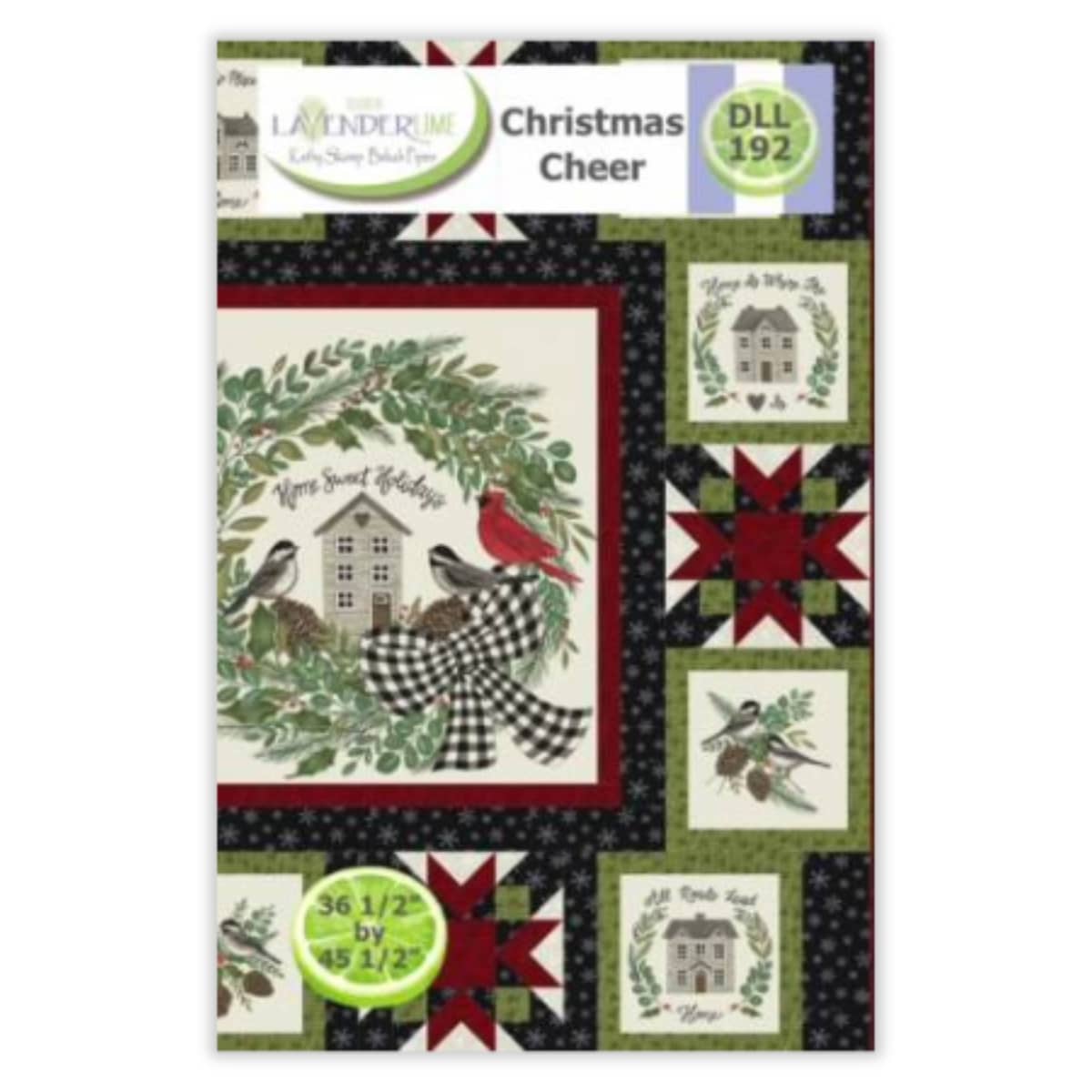 Lavender Lime Quilting Christmas Cheer Quilting Book - Moore's Sewing