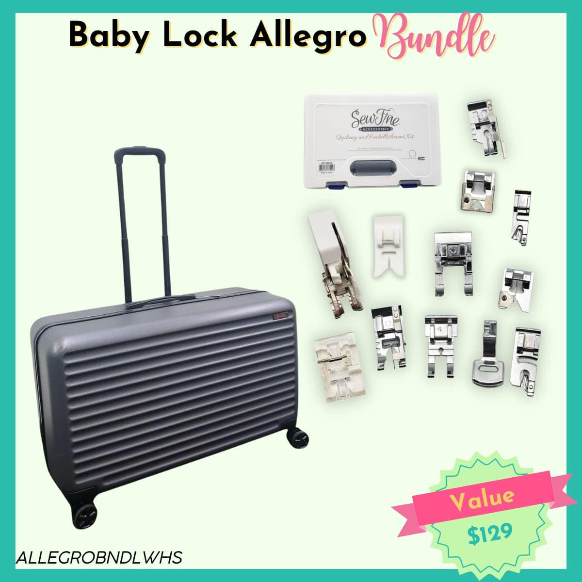 Baby Lock Allegro Quilting and Sewing Machine - Moore's Sewing