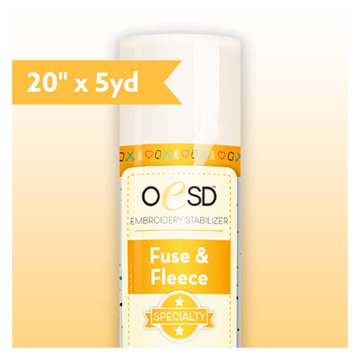 OeSD Fuse & Fleece - 20" x 5yd - Moore's Sewing